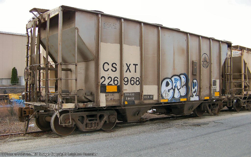 CSXT 226968 (ex-B&O 604350) in B&O paint